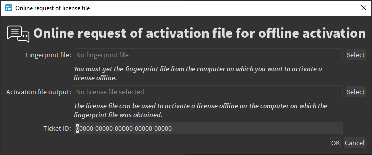 Activate from the User Interface