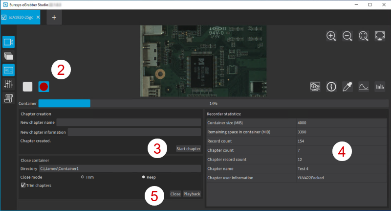 Overview of the Recorder Pane