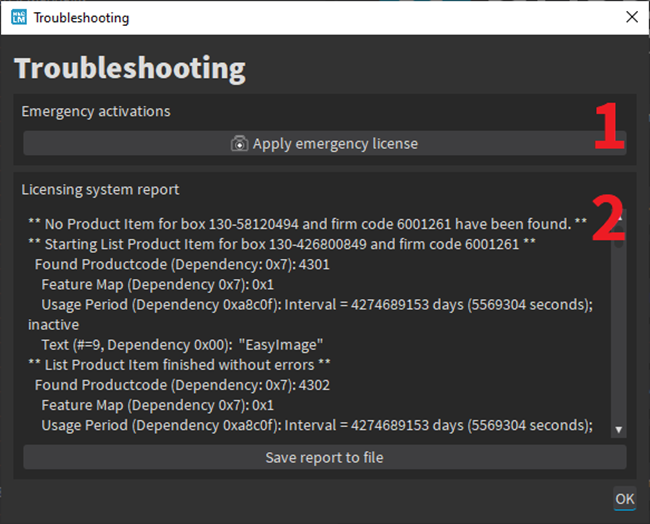 Activate from the User Interface