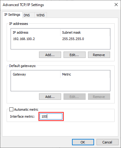 Configure the Network Interface Card
