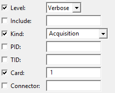 Customizing Trace Display
