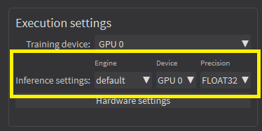 Engines and Hardware Support (CPU/GPU)
