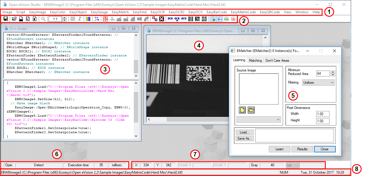 Navigating the Interface