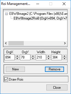 Step 3: Managing ROIs