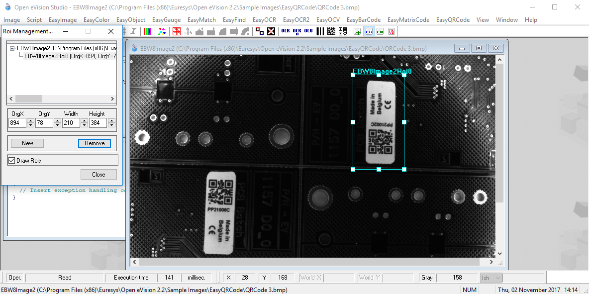 Step 3: Managing ROIs