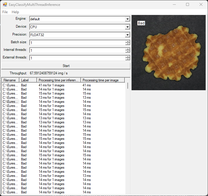 Deep Learning Inspection