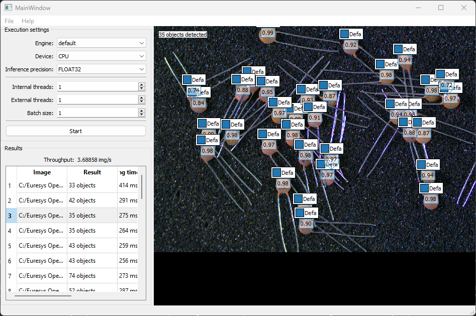 Deep Learning Inspection