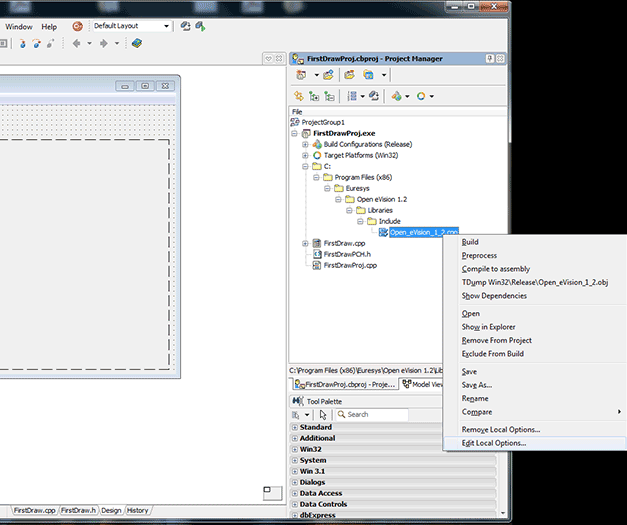 Installing Open eVision
