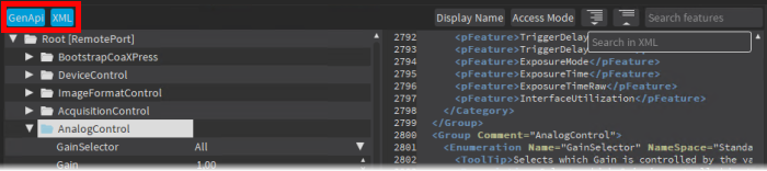 Edit GenApi Features
