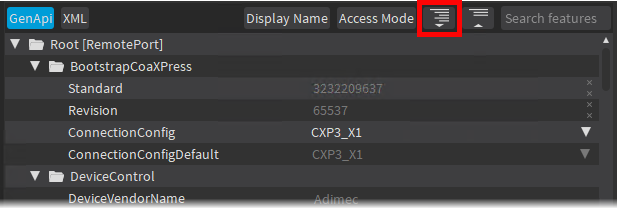 Edit GenApi Features