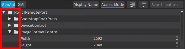 Edit GenApi Features