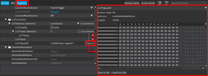 Edit GenApi Features