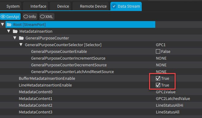 Edit GenApi Features