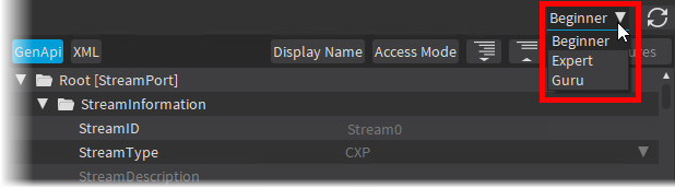 Edit GenApi Features