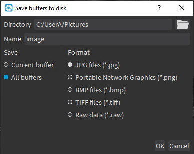 Saving Buffered Images to Files