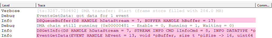 Trigger Actions on Traces